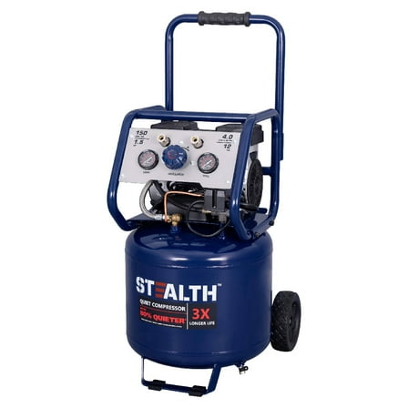 Hart Black 1.8 HP 200 PSI Oil-Free Air Compressor 20 gal - Walmart.com