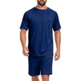 BRANROY Mens Pajamas Set Comfy Lightweight - Summer Pajamas for Men ...