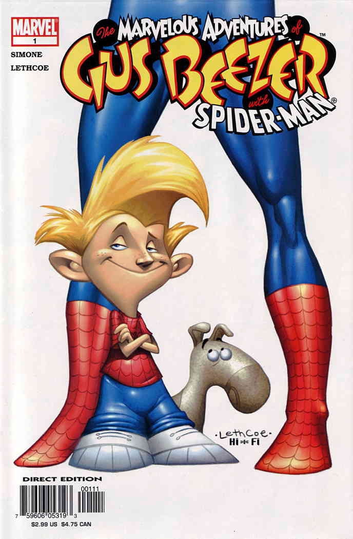 Marvelous Adventures of Gus Beezer: Spider-Man #1 VF ; Marvel Comic ...