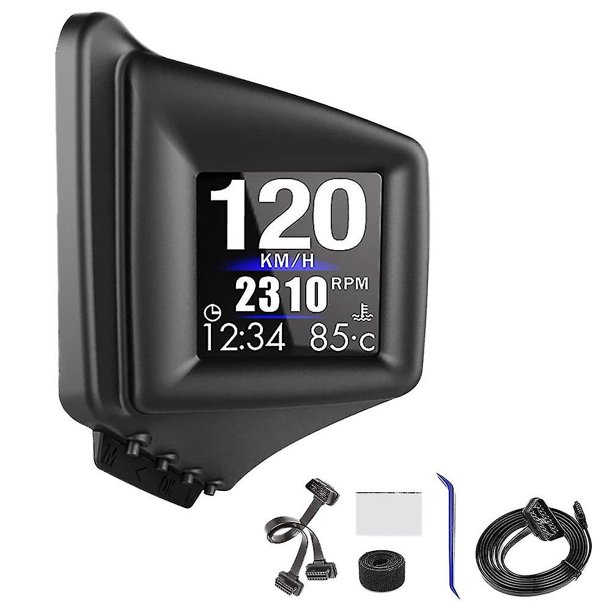 Car Up Display, A-pilar Hud Obdii Gps Dual System, Velocidad, Rpm | Bodega Aurrera en línea