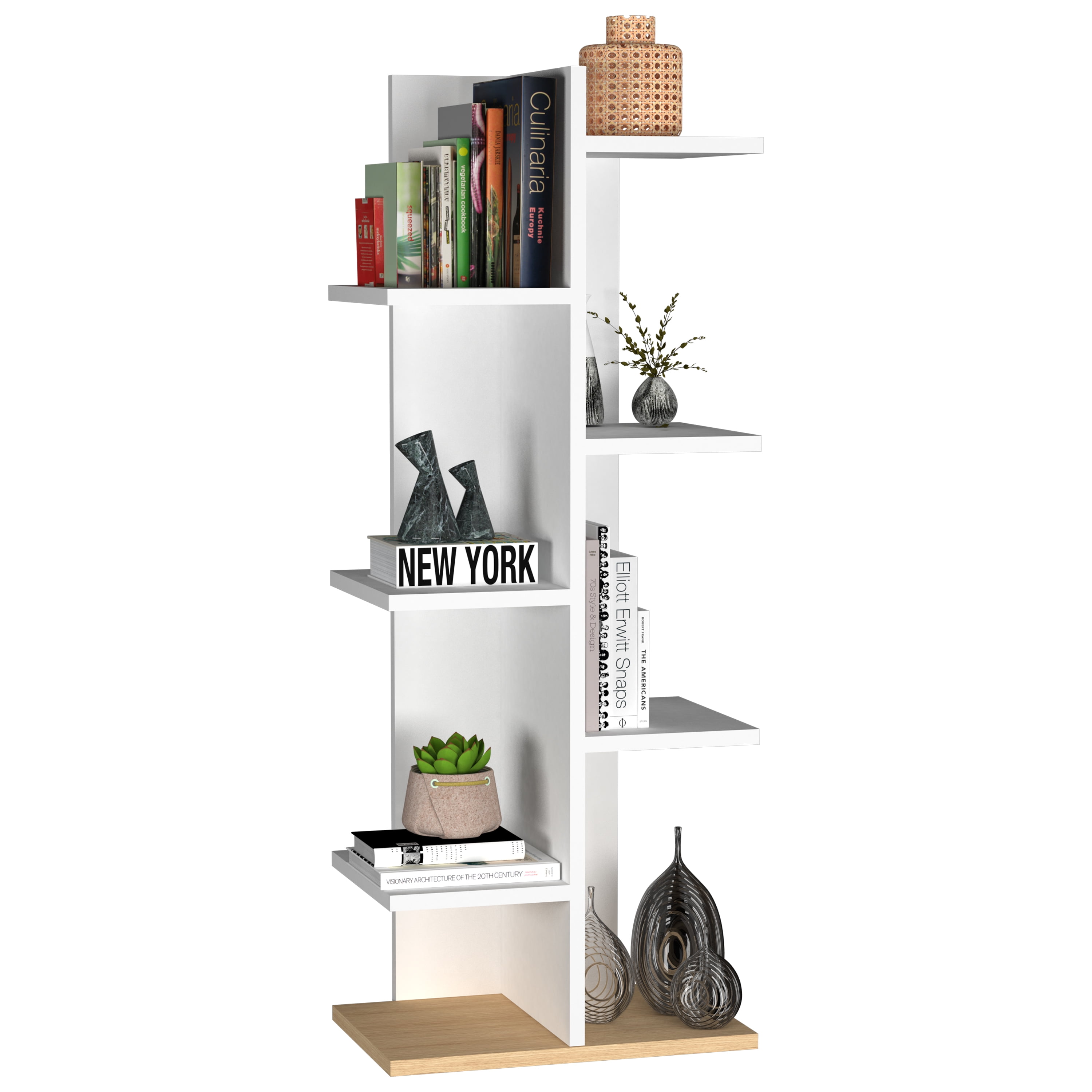 Librero Minimalista Atlas Home Blanco 100 X 39 X 25 Cm Fit | Walmart en ...