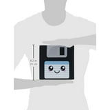 3dRose Kawaii Cute Happy Floppy Disk - Retro Ninties computer disk ...