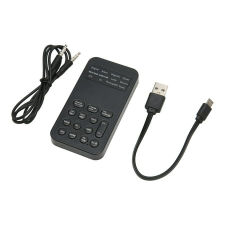 Voice Changer, 8 Effects Portable Voice Changer Device 3.5mm Interface ...