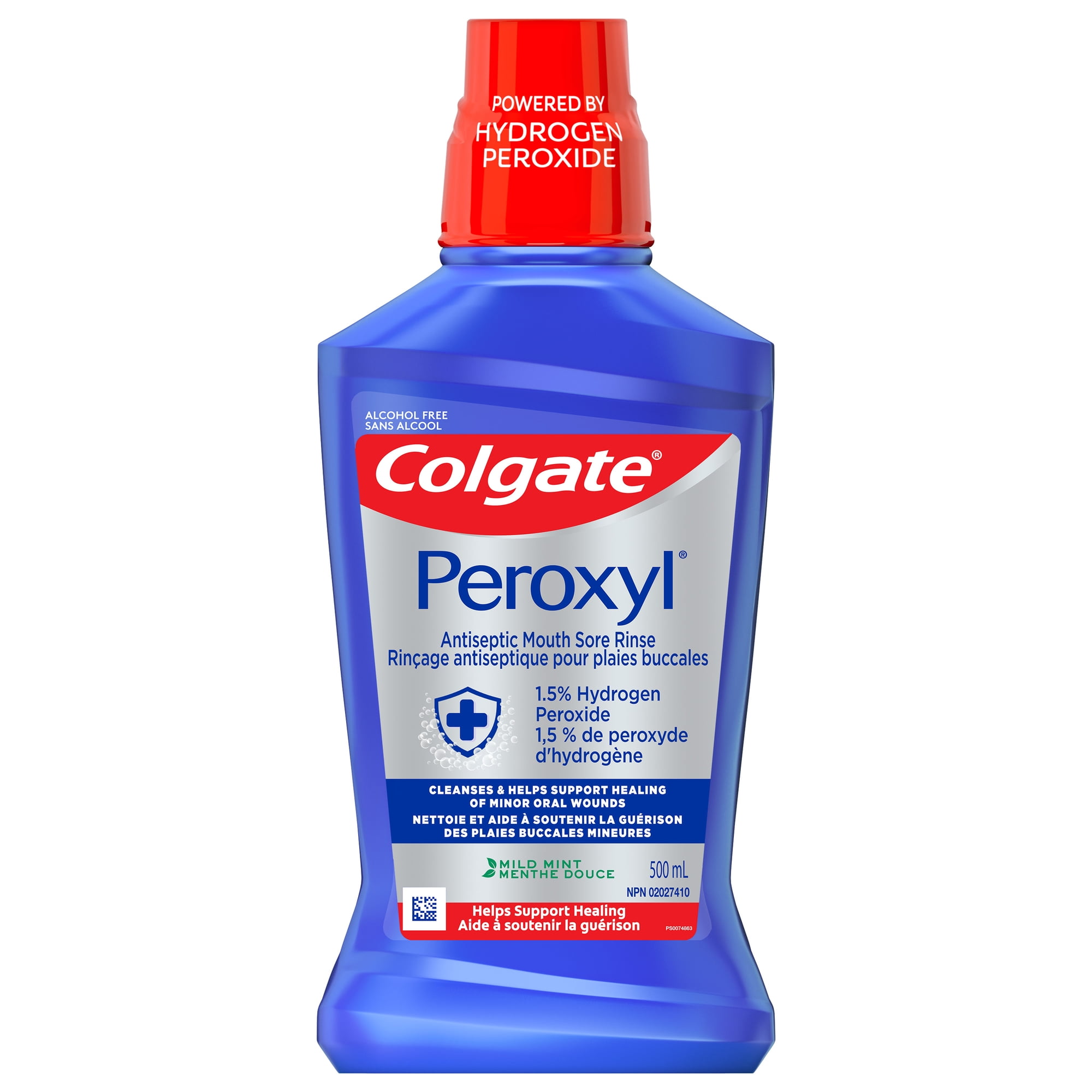 Click here for Colgate Peroxyl Mouth Sore Rinse  Mild Mint - 500m... prices