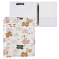2 Pack PVC Round Ring Binders, 200 Sheet Capacity D-Ring File Folder ...