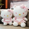 Sanrio Hello Kitty Kawaii Plush Cartoon Edition Doll Kids KT Cat Pillow Stuffed Animals Home ...