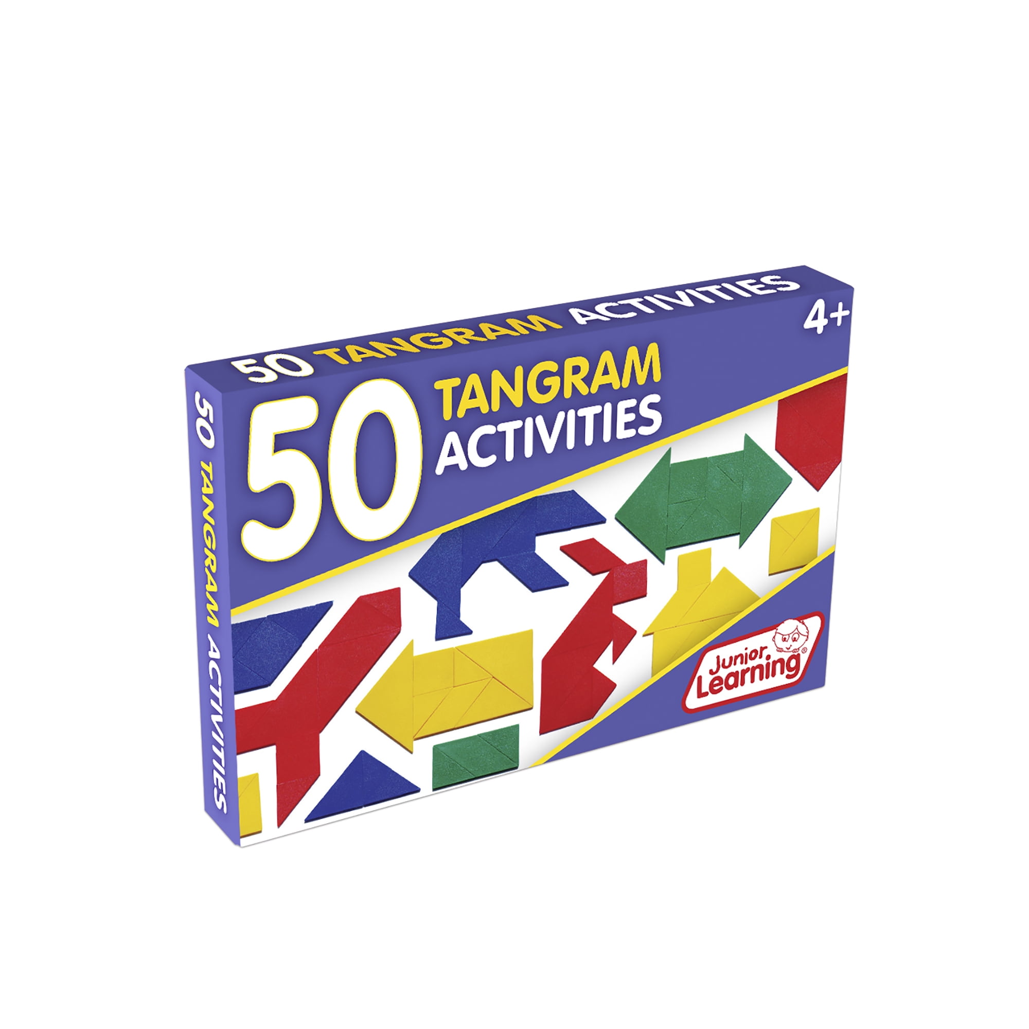 Junior Learning Tangram Educational Set - Shape Activities Numbers ...