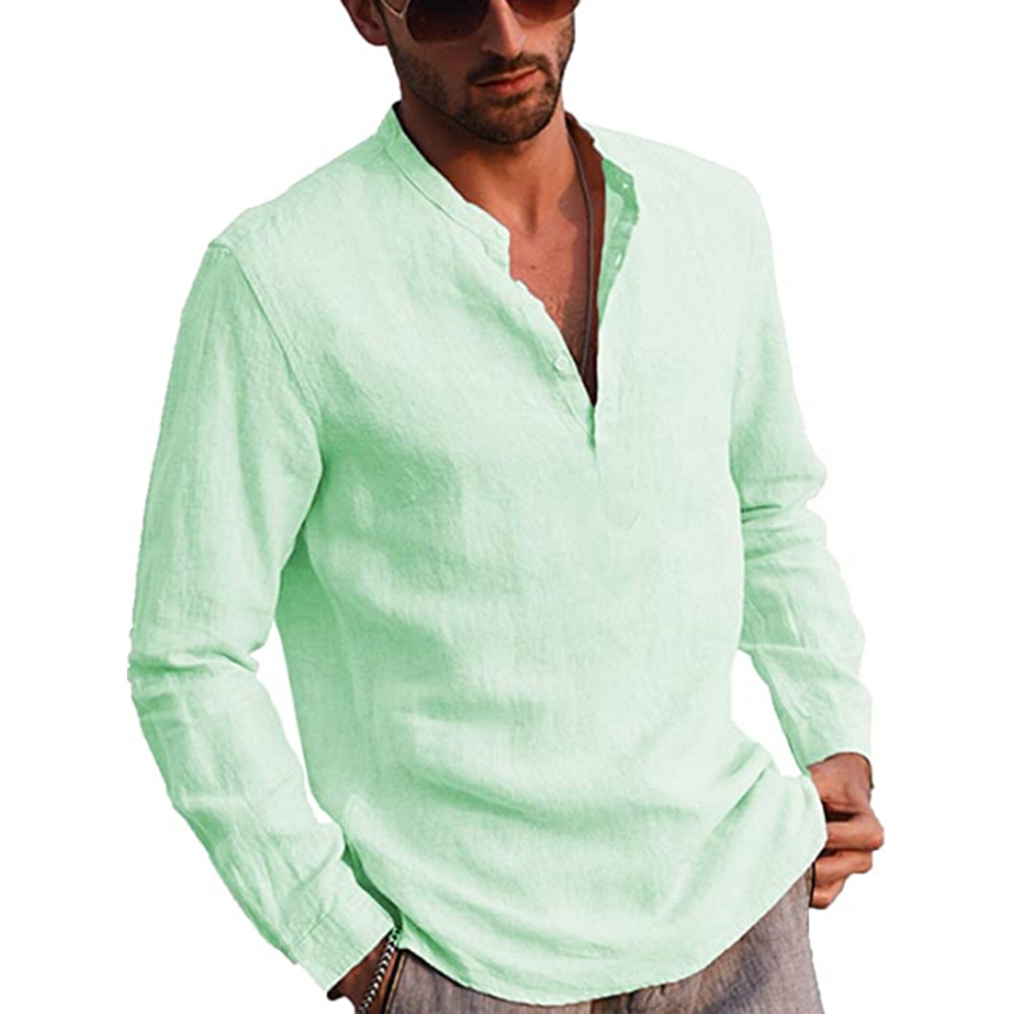 Plain Casual Shirts For Men