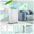 Towallmark Portable Room Air Conditioners, 12,000 BTU Portable AC Unit ...