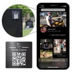 Legacy Honored QR Code Memorial Plaque for Cemetery Headstone ...