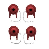LARSEN SUPPLY CO. INC. 04-2143 Toto RED Toilet Flapper - Walmart.com