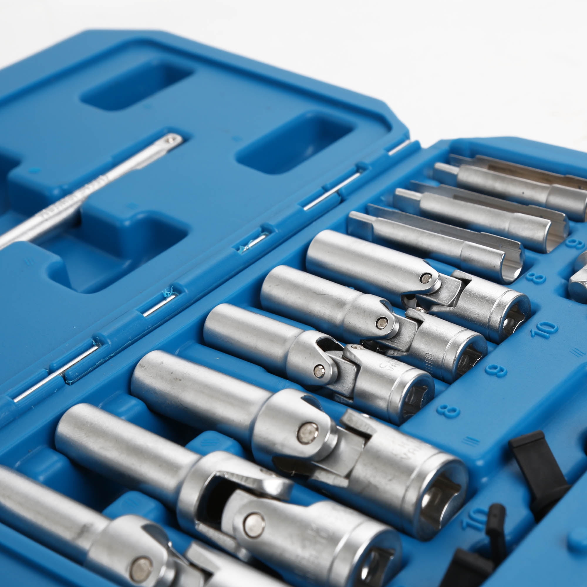 Buy Win Max 18 Pieces 3/8 in and 1/4 in Drive Glow Plug Removal Socket ...