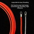 65ft 4mm Wire Puller Fish Tape Electrical fishtape Through Wall Running ...