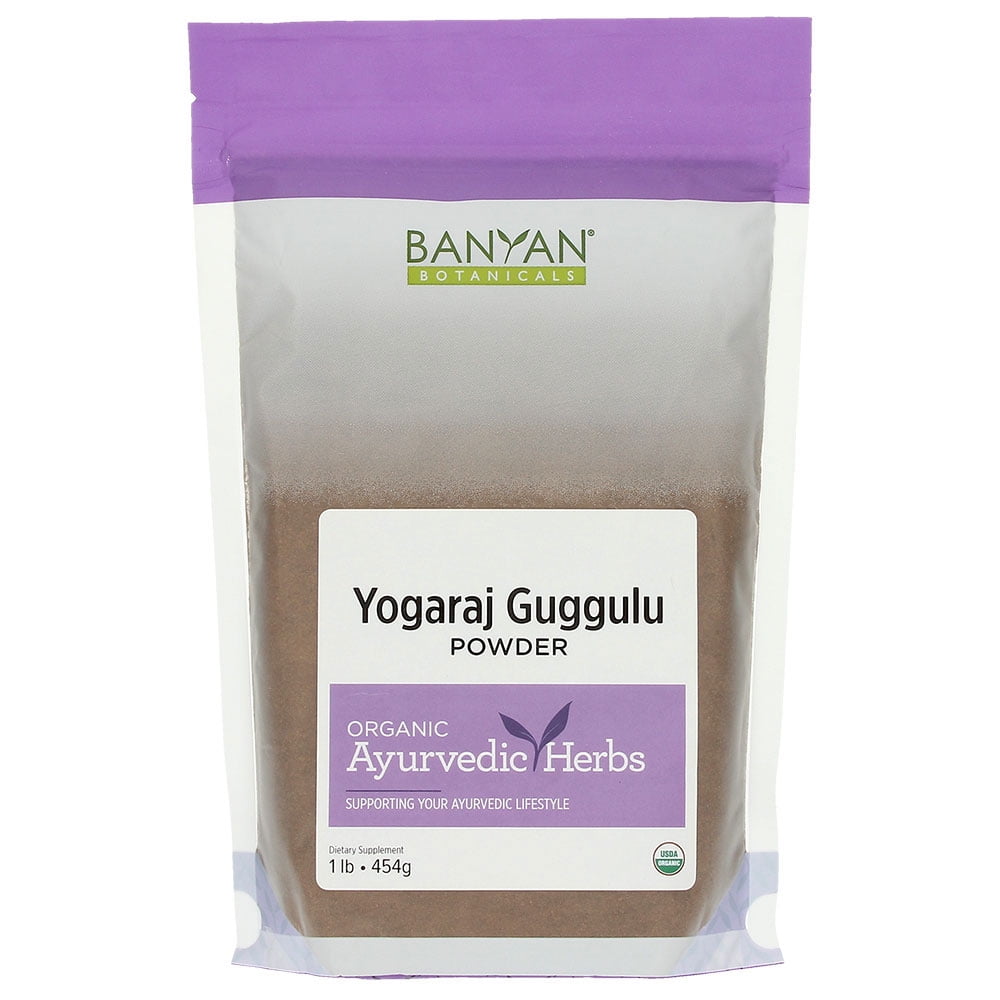 Banyan Botanicals Yogaraj Guggulu Powder - Certified Organic, 1 Pound ...