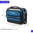 Titan Fridge Cold Crush Resistant Expandable Lunch Bag - With Gel Ice ...