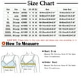 DAFPZW 2 Pack Front Snap Closure Bras for Women No Underwire Push Up ...