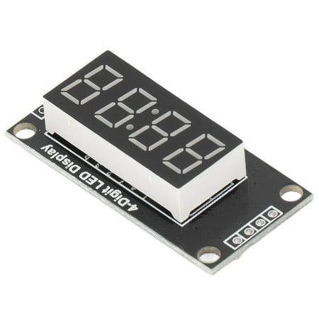 Demonsen 4 Digit Digital Tube,0.36in 4 Digit Digital Tube LED Blue ...