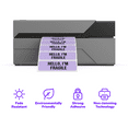 Rollo Direct Thermal 2x1 Sticker Labels (Roll of 1,000 Purple Labels ...