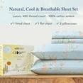 California Design Den 100 Cotton King Sheets Set 400 Thread Count