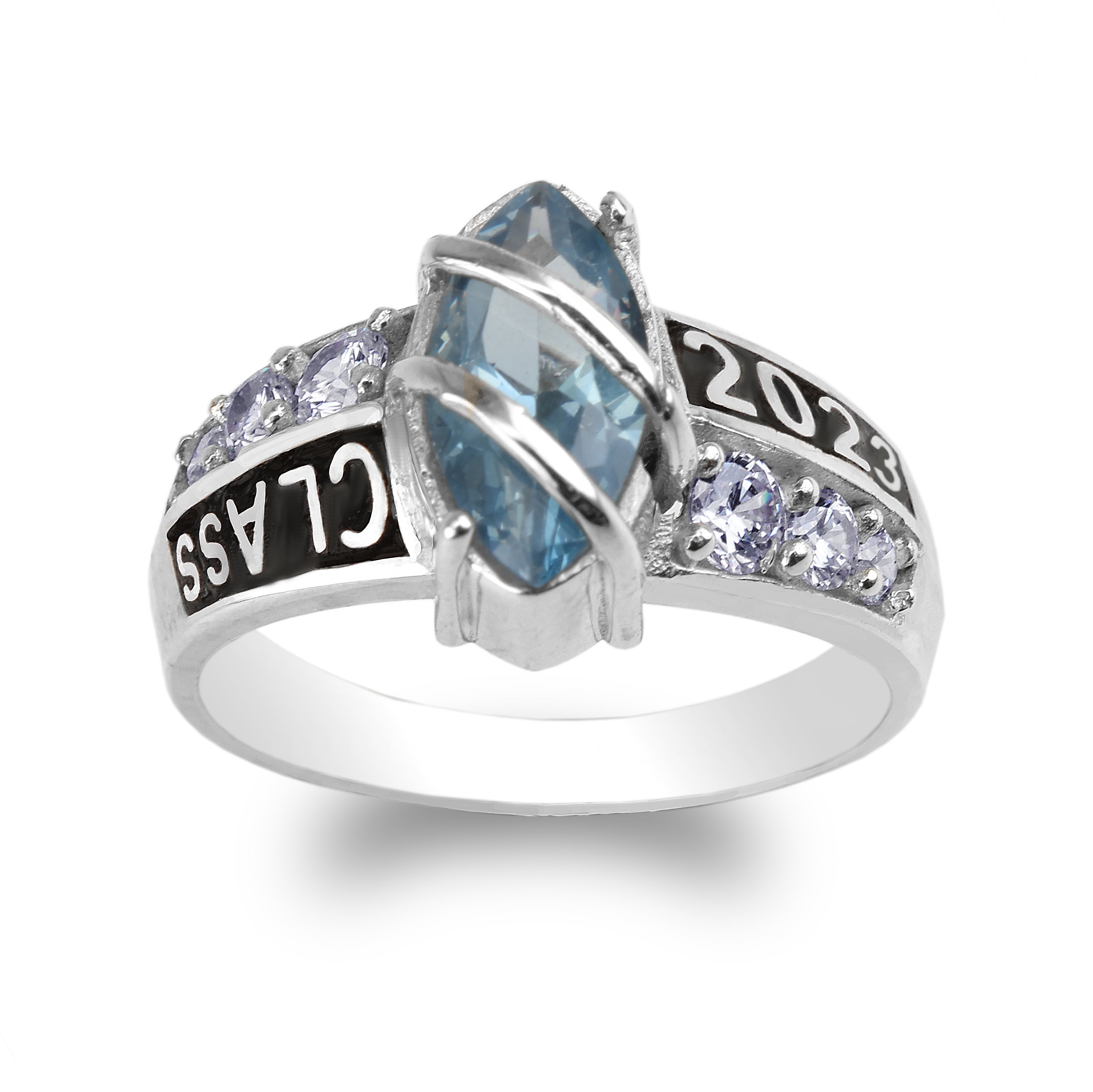 Aquamarine Class Ring