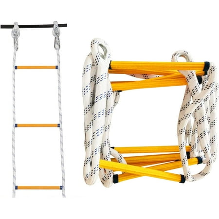 Outdoor Rope Ladders Rope Ladder Emergency Fire Escape Ladders Outdoor ...