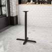 Walmart 18" Round Bar Height Base for Restaurant Furniture - Walmart.com