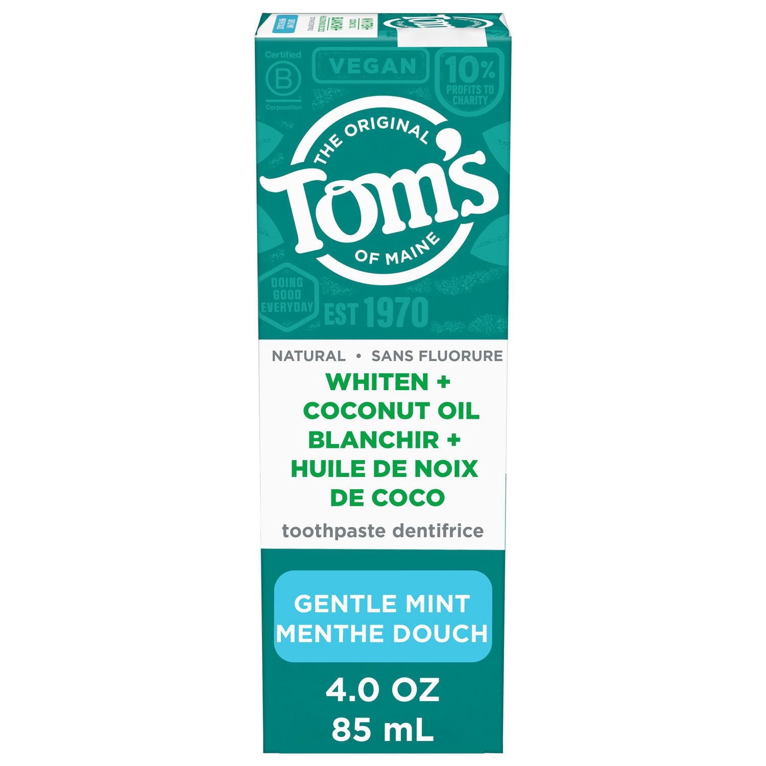 Click here for Toms Of Maine Toms Of Maine Whiten Plus Coconut Oi... prices