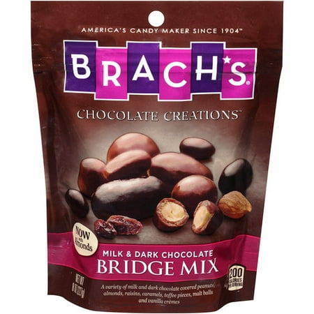 Brach's Chocolate Creations Milk & Dark Chocolate Bridge Mix Chocolate ...