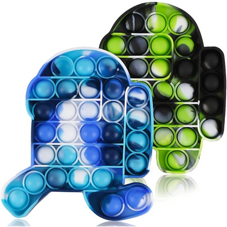 2 Packs Bubble Pop Poop it Fidget Toy, Sensory Anxiety Stress Relief ...