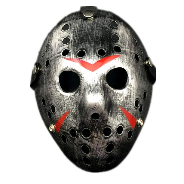Máscara de Horror de Halloween, Cosplay, Máscara de Fiesta, Plateada ...