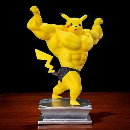 Bandai Anime Pokemon Gk Muscle Fitness Macho Show Pikachu Charmander ...
