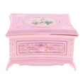 Musical Jewelry Box for Little Girls, Storage Organizer Case, Pink ...