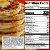 Premier Protein Frozen Chocolate Chip Protein Waffles, 9.87 oz Box, 8 ...