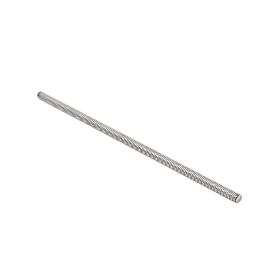 Buy M4 x 100mm 304 Stainless Steel Fully Threaded Rod Bar Studs Silver ...