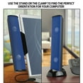 GOgroove SonaVERSE USB Speakers for Laptop Computer - USB Powered Mini ...