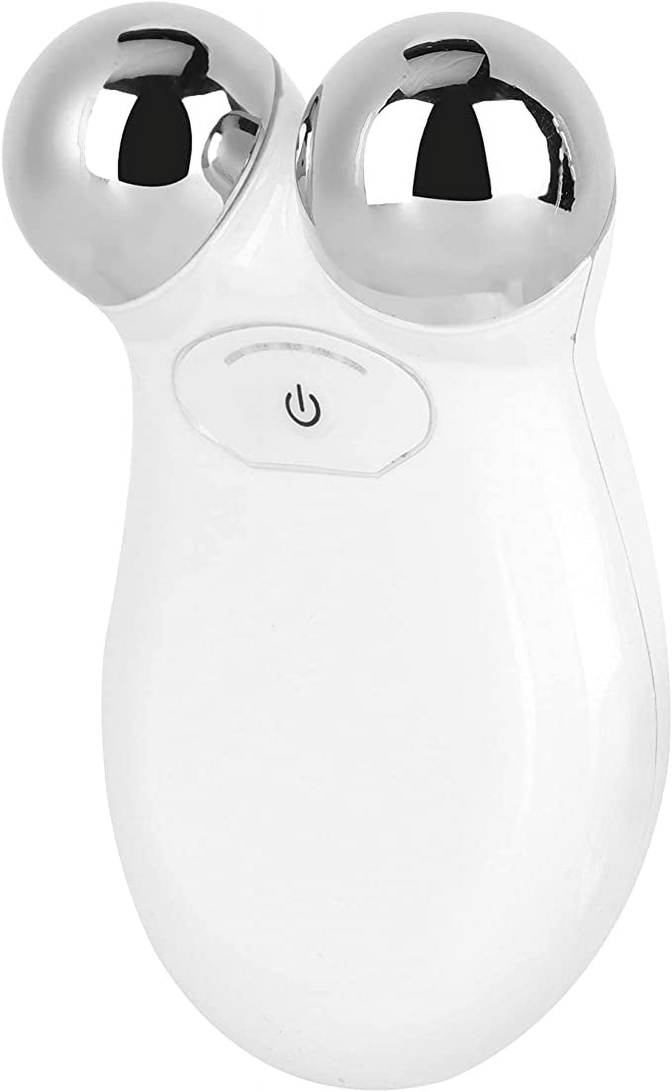 Mini masajeador facial (blanco), equipo de belleza masajeador facial microcorriente, entrenador ...