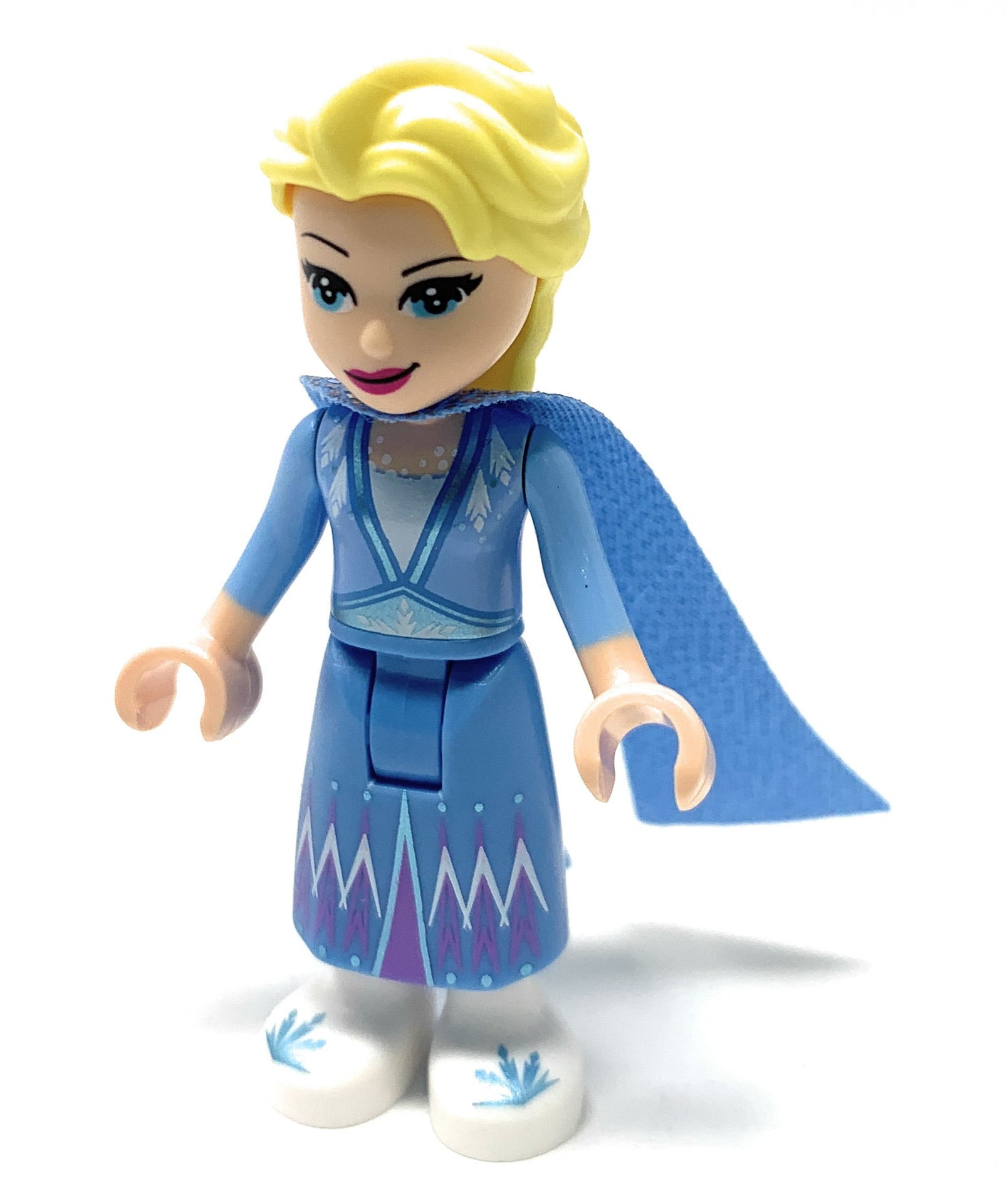 Elsa (Glitter Cape) - LEGO Disney Frozen 2 Minifigure (2019) - Walmart.com