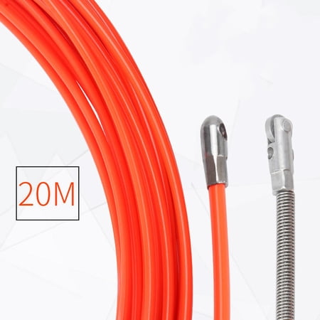 YUANOU 5m-30m Flexible Wire Cable Rod Electrician Push Puller Duct Fish ...