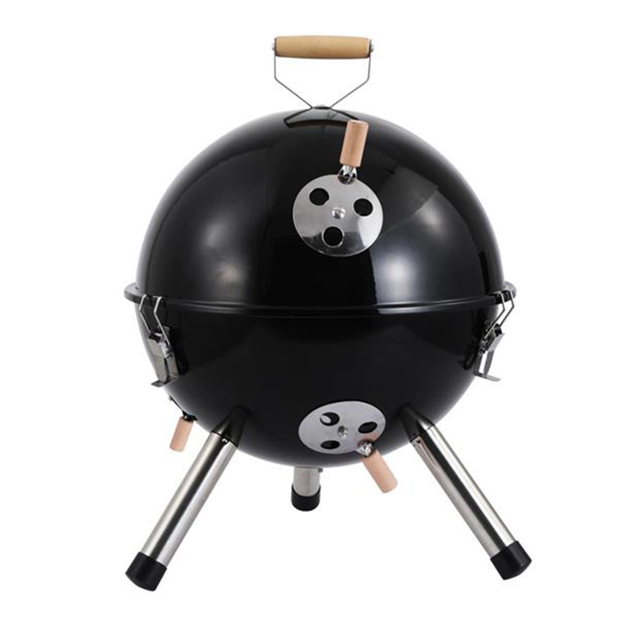 YOSHIKO Portable Charcoal Grill,BBQ Gril,Spherical Grill 12- Inch ...