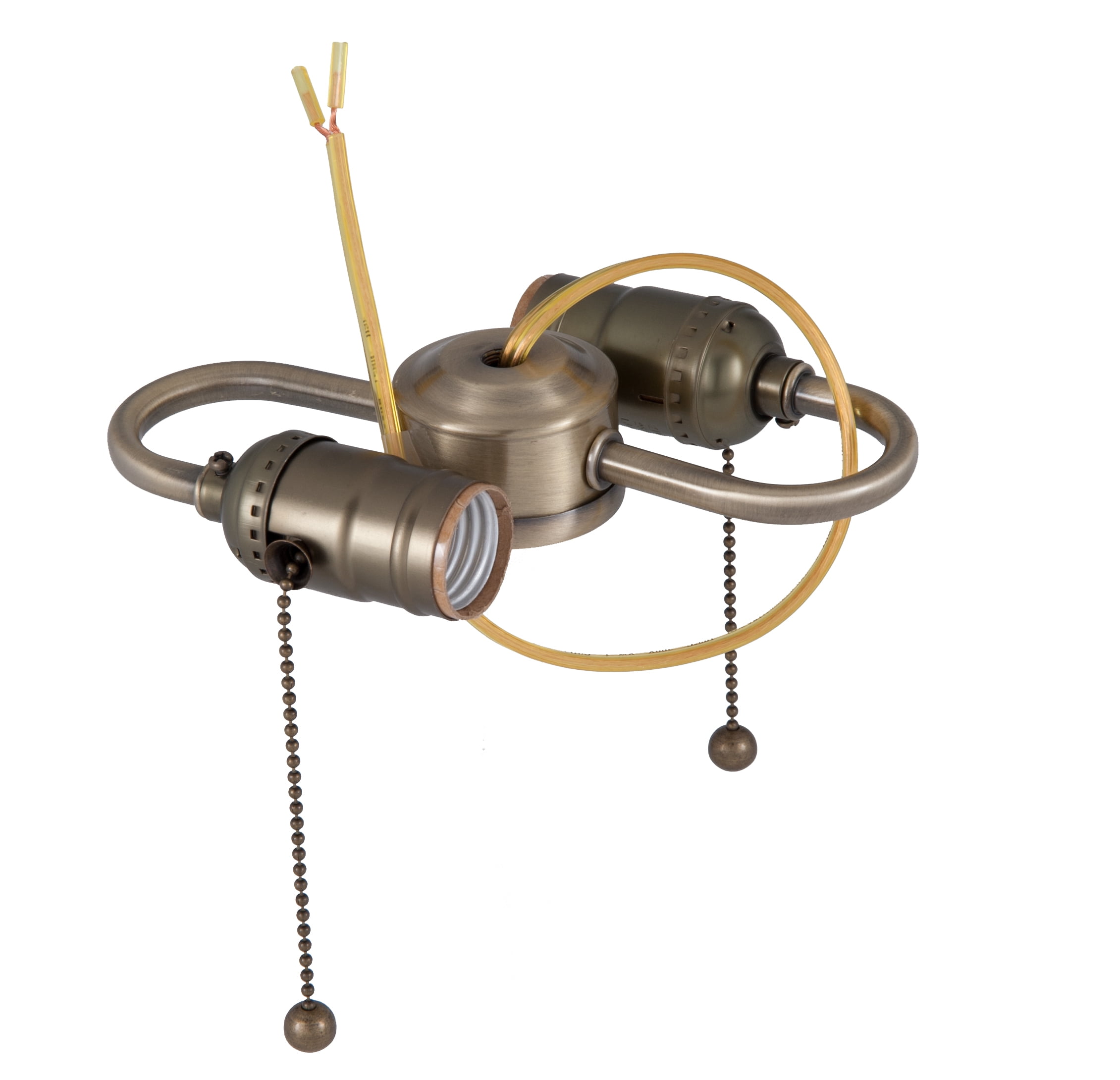 B&P Lamp® 2-Light S Type Cluster Body with Pull Chain Sockets - Walmart.com