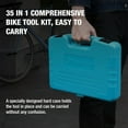 DURATECH 35-Piece Bicycle Tool Set, Repair Kit with Carry Case, Tyres ...