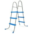 Kojem Steel Pool Ladder, 36 inch, 3 Steps, Slip-Resistant, for Above ...