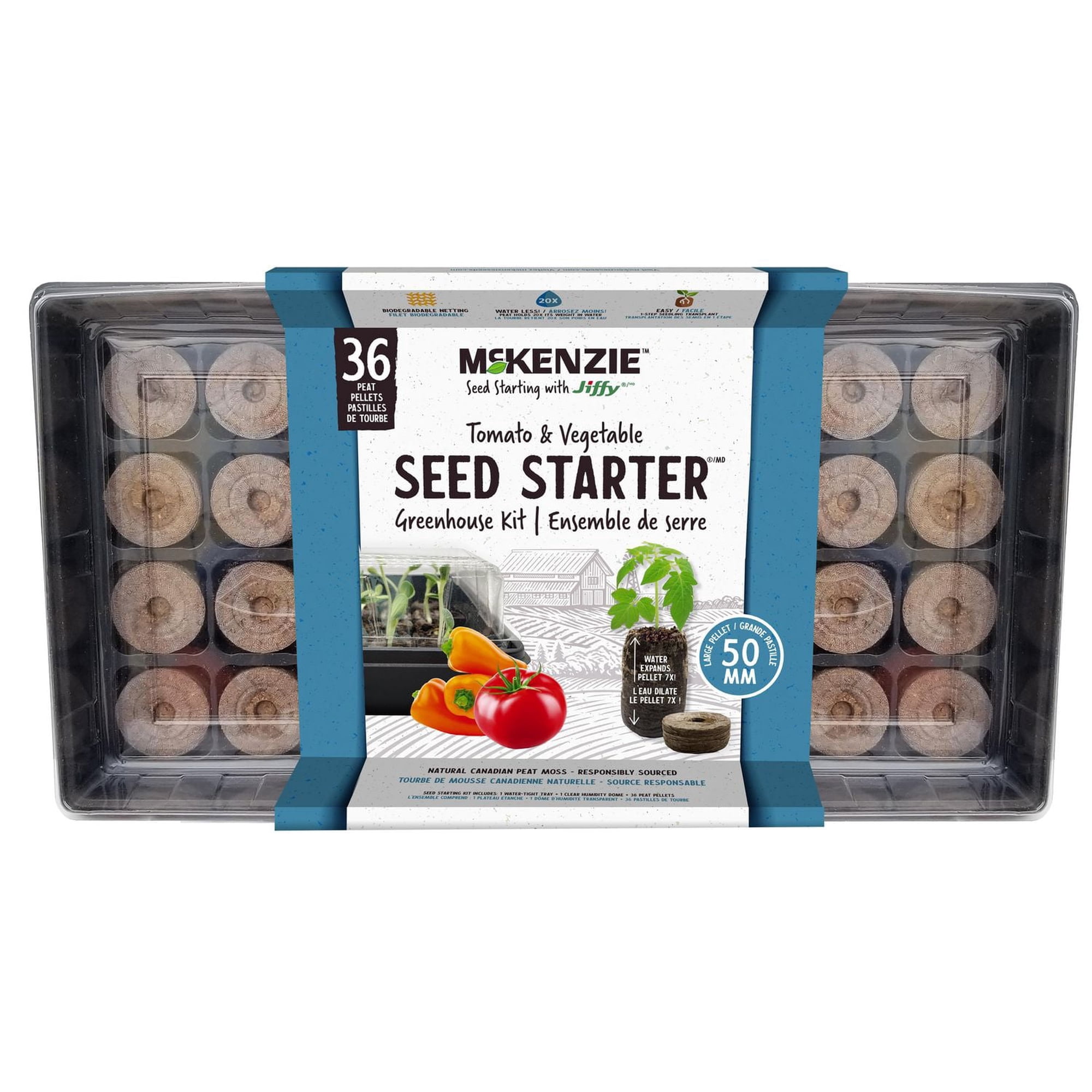 Click here for Mckenzie Seeds Mckenzie W Jiffy Tomato Greenhouse... prices