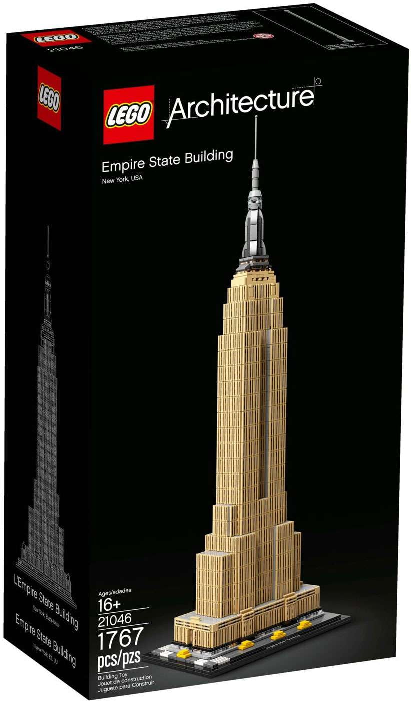 Pre-Owned LEGO Architecture Empire State Building 21046 Model ...