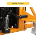APOLLOLIFT 2200lbs Hand Pallet Walk Behind Stacker Manual Walkie ...