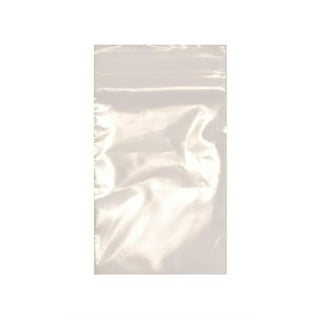 Clear Plastic Reclosable Zipper Bags 4mil Poly Bags 3x4 (Package of 100 ...