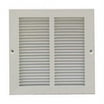 Manufacturer Varies Return Air Grille 9.75 X 9.75, White, Steel, 180 ...