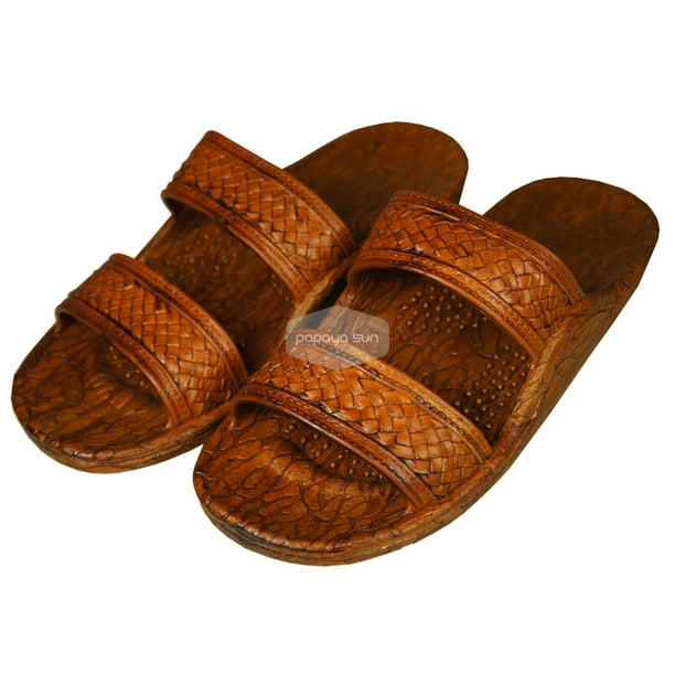Pali Hawaii Jandals - Pali Hawaii Brown Jesus Hawaiian Sandals Jandals ...