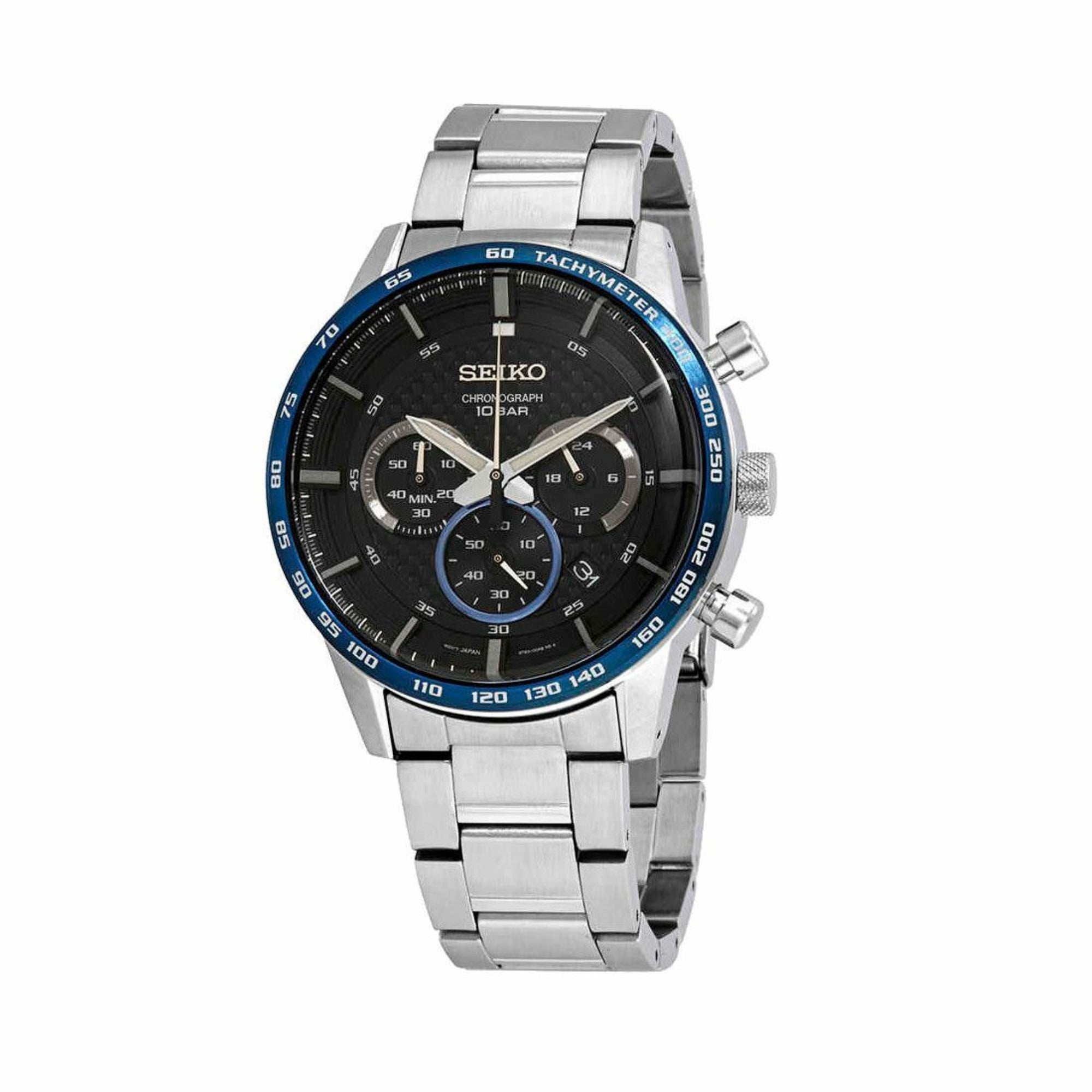 Reloj cronógrafo taquímetro Seiko SSB357 Neo Sports de acero inoxidable ...