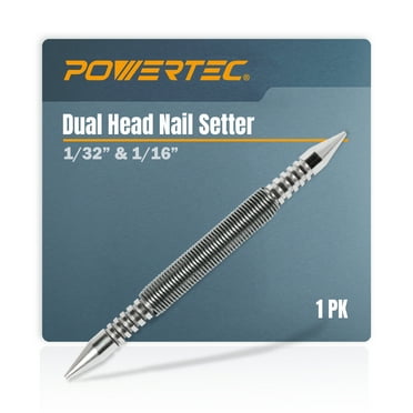 HIT Tools 2-in-1 Spring Loaded Nail Set – Dual Tip 1/32" & 2/32 ...